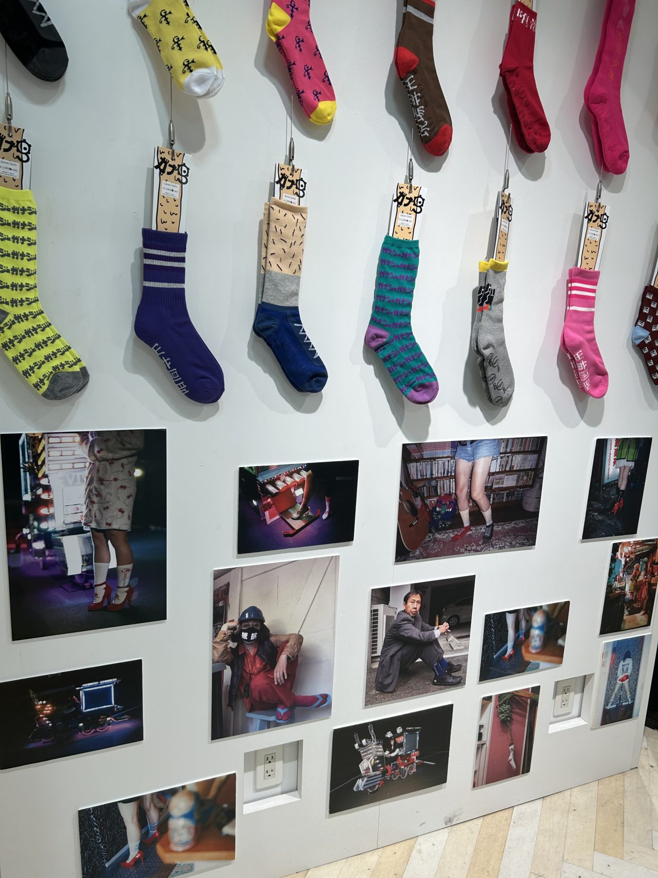 御礼~ GANAG SOCKS POP-UP STORE ~ | ノベルティグッズ、記念品、携帯ストラップのアスカ